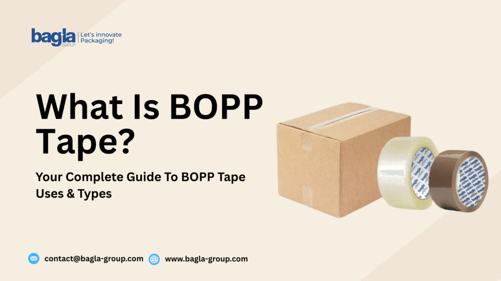 What is BOPP Tape In Packaging? [Features, Types & Uses]